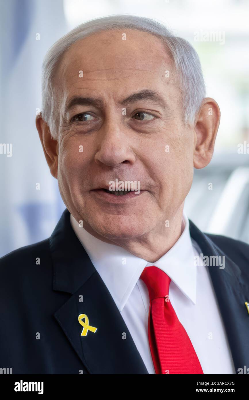 Benjamin netanyahu hi-res stock photography and images - Alamy