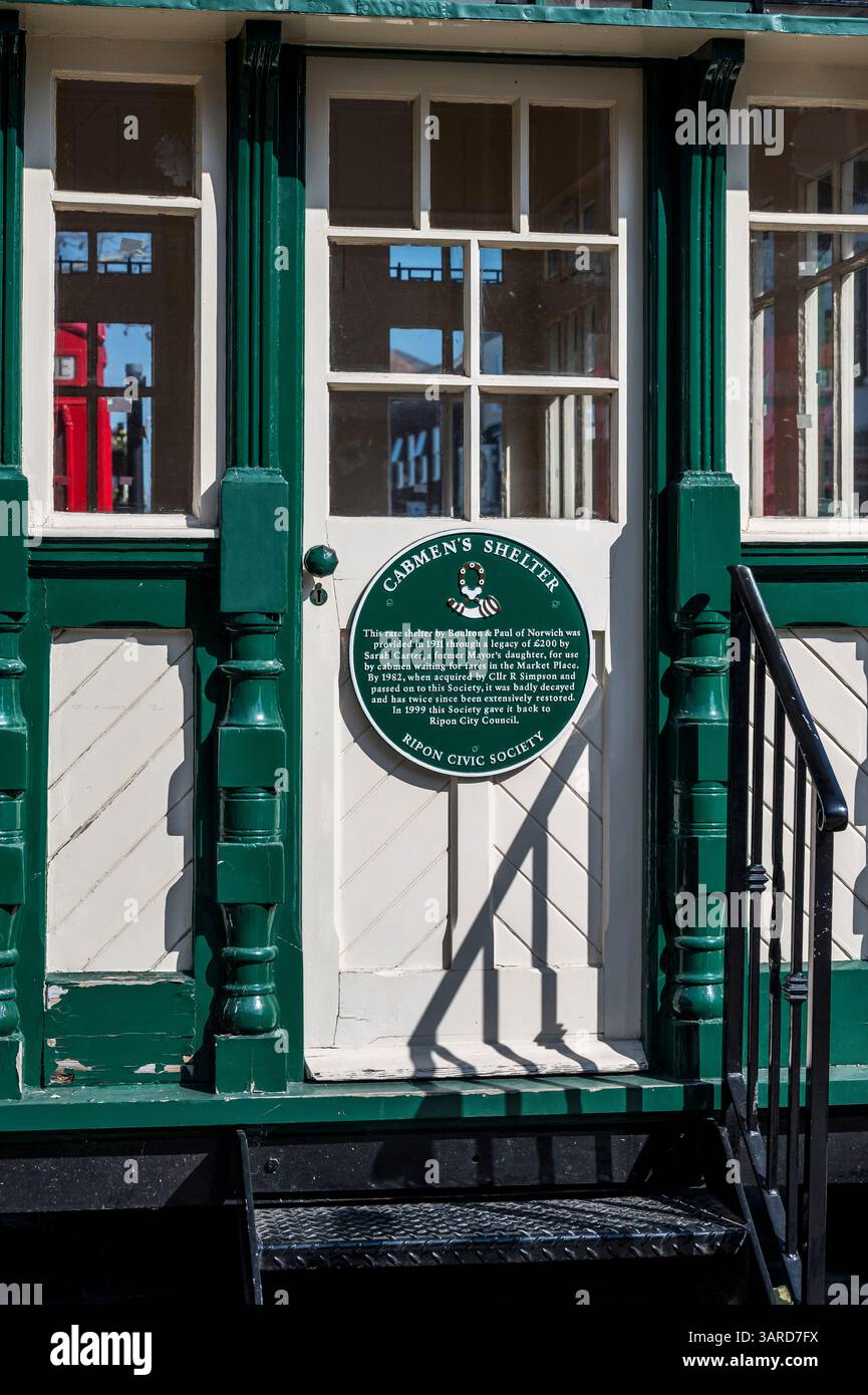 Street scene image of the North Yorkshire City of Ripon famous for its ...