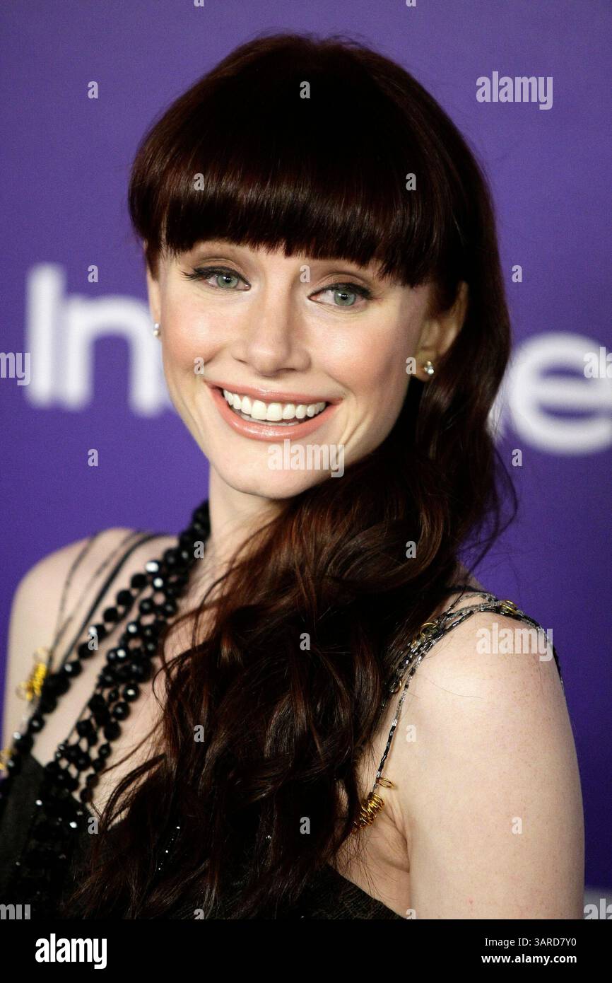 Bryce dallas howard jan 2010 hi-res stock photography and images - Alamy