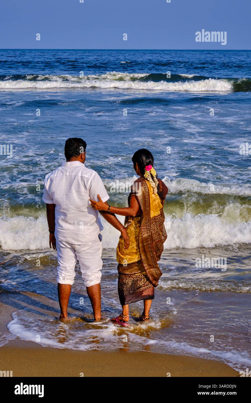 India, Tamil Nadu, Chennai (Madras), Marina Beach in the city center Stock Photo - Alamy