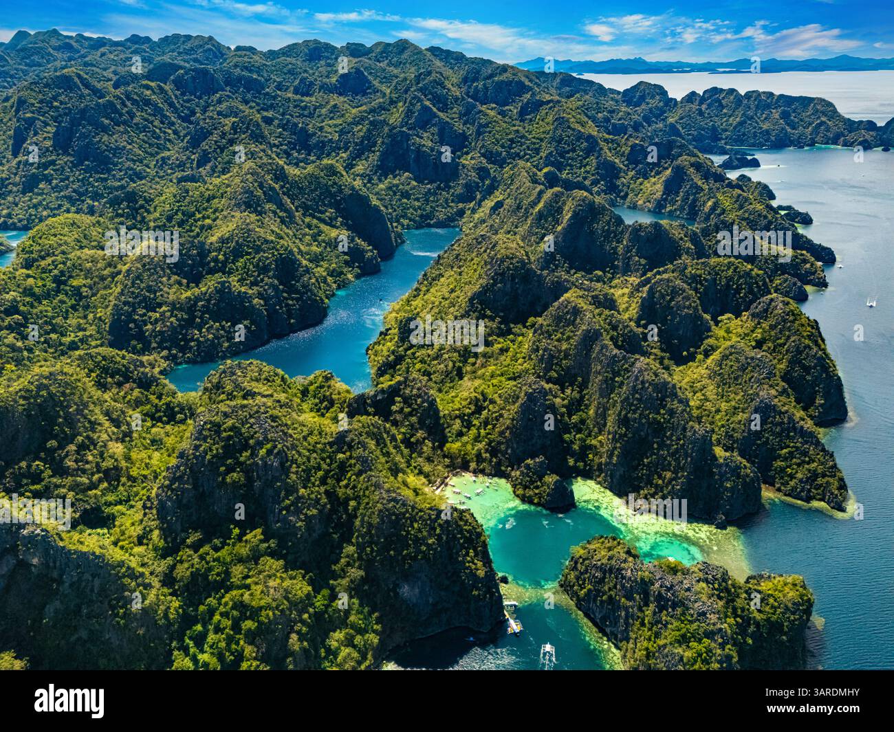 Kayangan Lake on Coron Island in the province of Palawan, Philippines ...