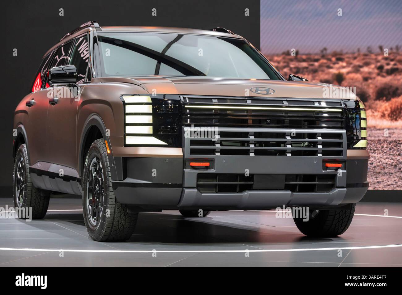 New York, United States. 16th Apr, 2025. The new 2026 Hyundai Palisade ...