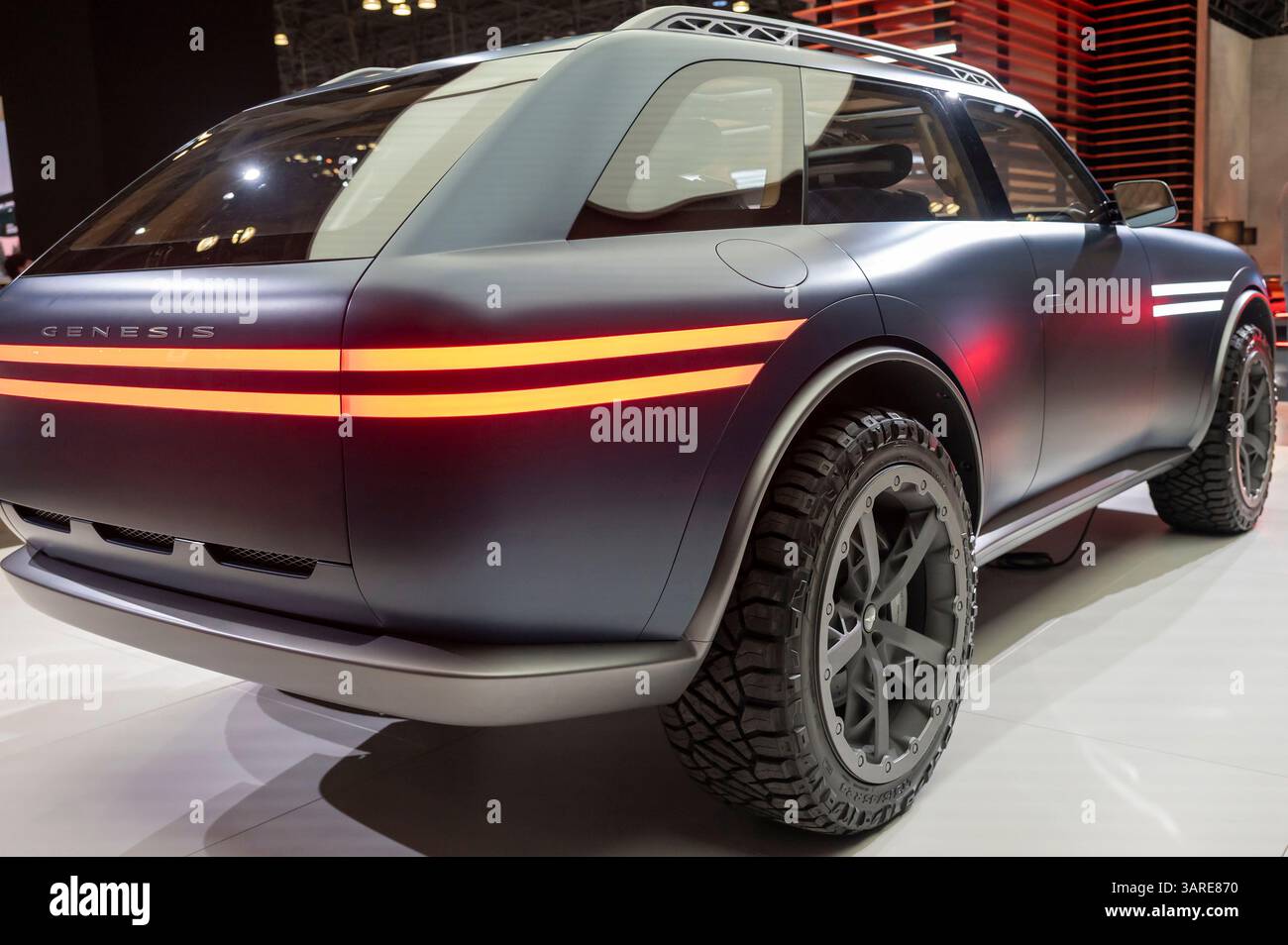 Genesis x gran equator concept vehicle hi-res stock photography and ...