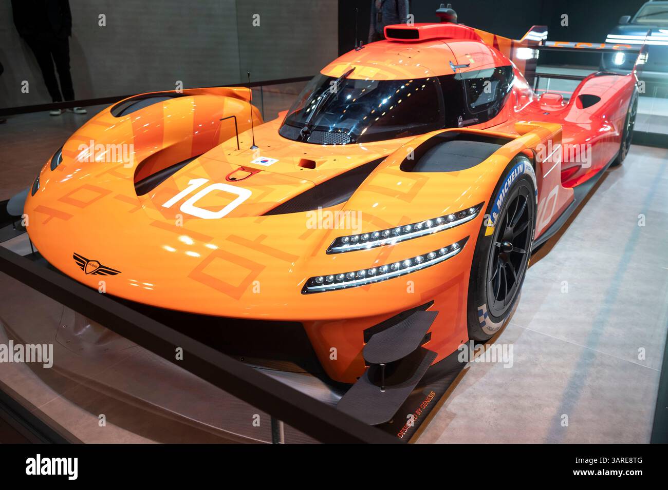 New York, United States. 16th Apr, 2025. A GMR-001 Hypercar by Genesis ...