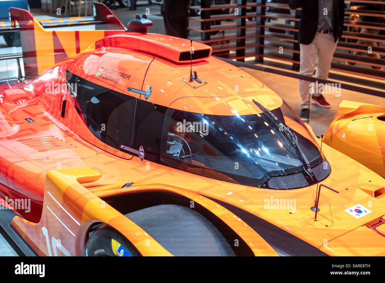 New York, United States. 16th Apr, 2025. A GMR-001 Hypercar by Genesis ...