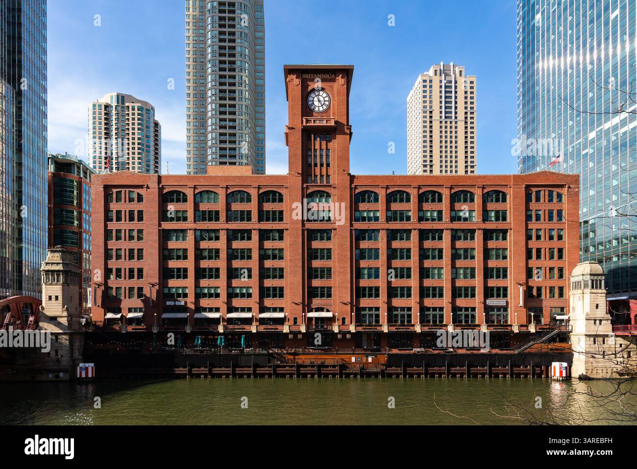 Chicago, Illinois - United States - April 6th, 2025: Exterior of the ...