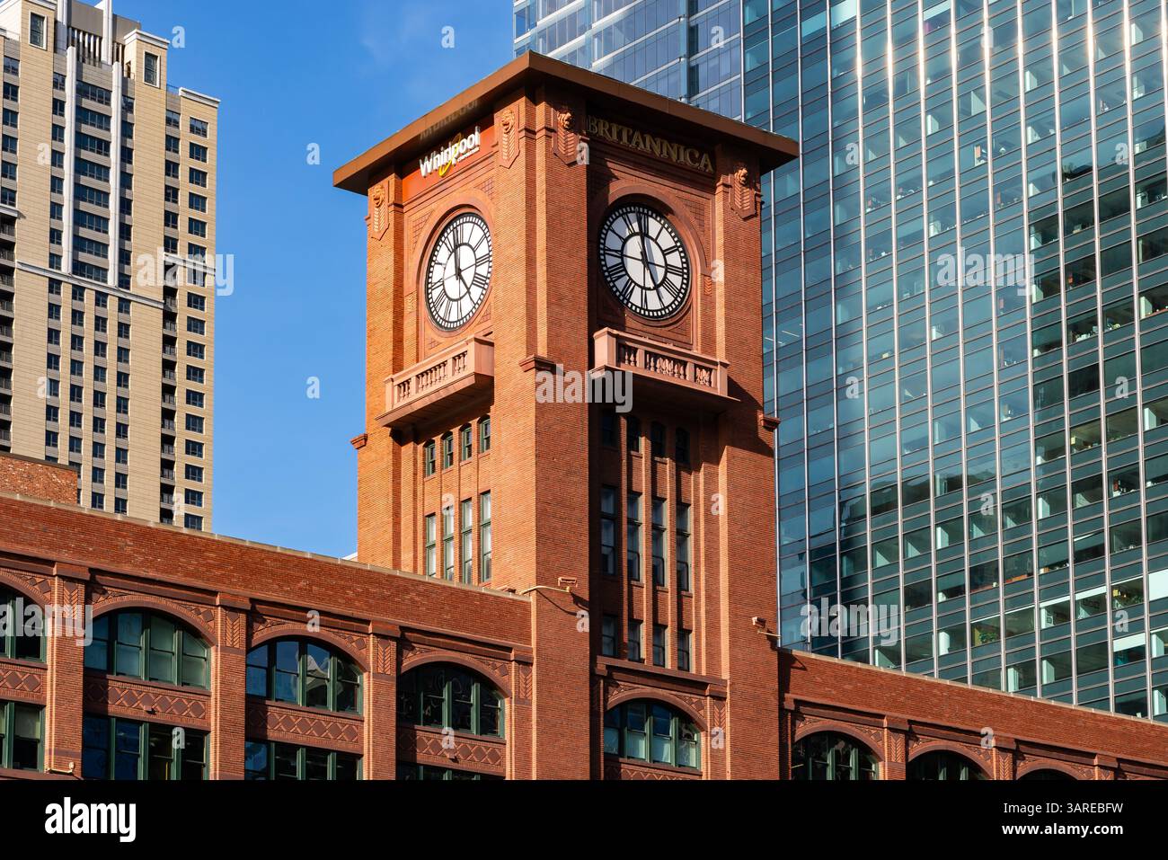 Chicago, Illinois - United States - April 6th, 2025: Exterior of the ...