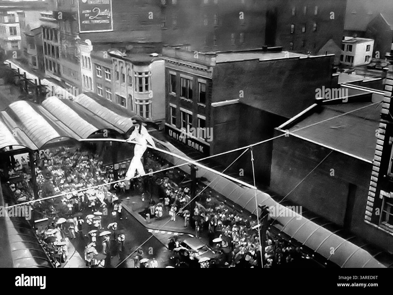 Philippe Petit. Photo of the French highwire artist, Philippe Petit (b ...