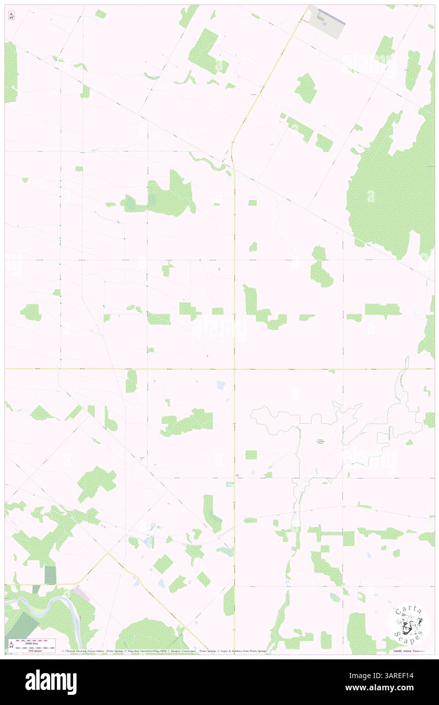 Map of colborne Cut Out Stock Images & Pictures - Alamy