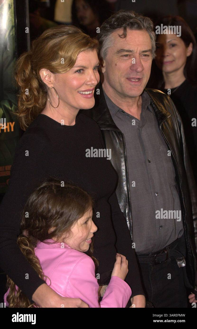 Mar 11, 2002; Los Angeles, CA, USA; Actress RENE RUSSO with daughter ...
