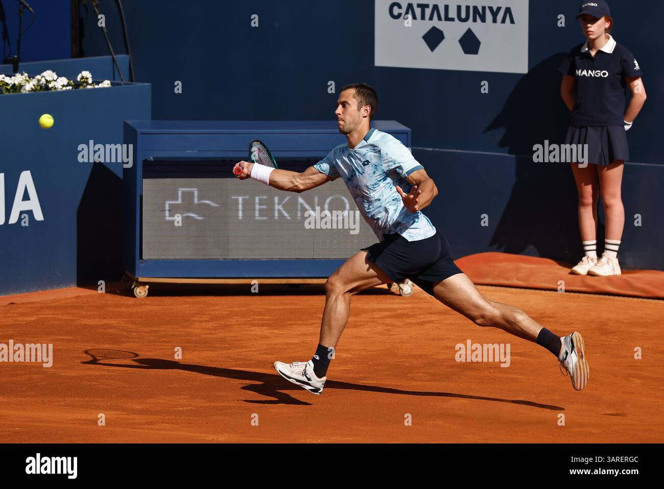 Laslo Djere (SRB), APRIL17, 2025 - Tennis : Laslo Djere during singles ...