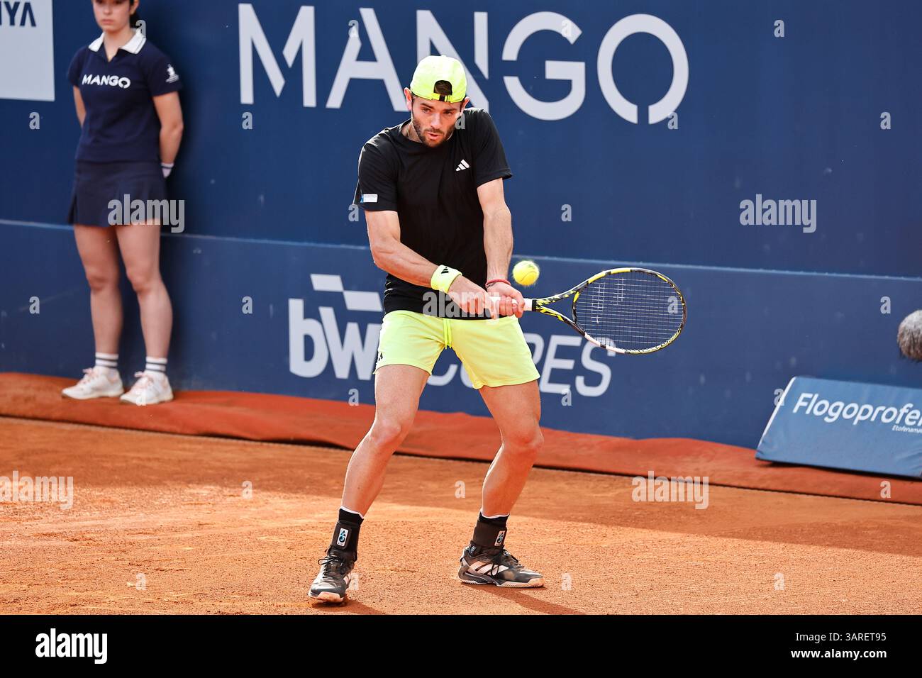 Jacob Fearnley (GBR), APRIL17, 2025 - Tennis : Fearnley during singles ...