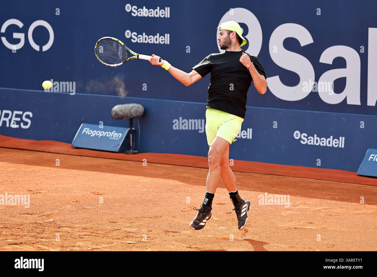 Jacob Fearnley (GBR), APRIL17, 2025 - Tennis : Fearnley during singles ...