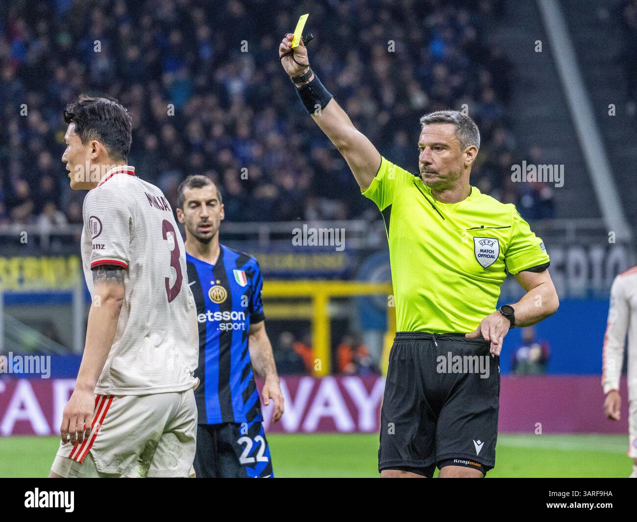 during quarter final match Fc Internazionale Milano vs Bayern Munchen ...