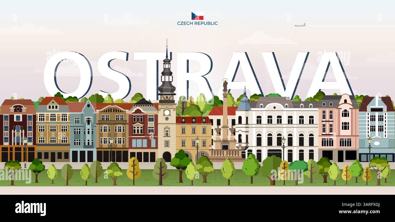 Ostrava tourism Stock Vector Images - Alamy