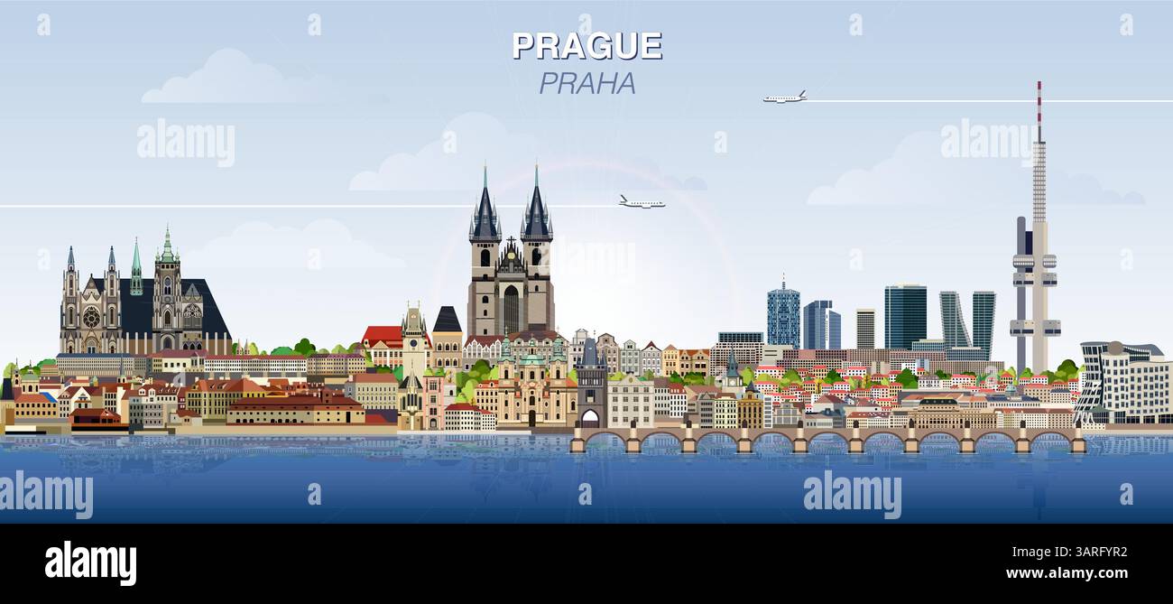 View beautiful city castle Stock Vector Images - Alamy