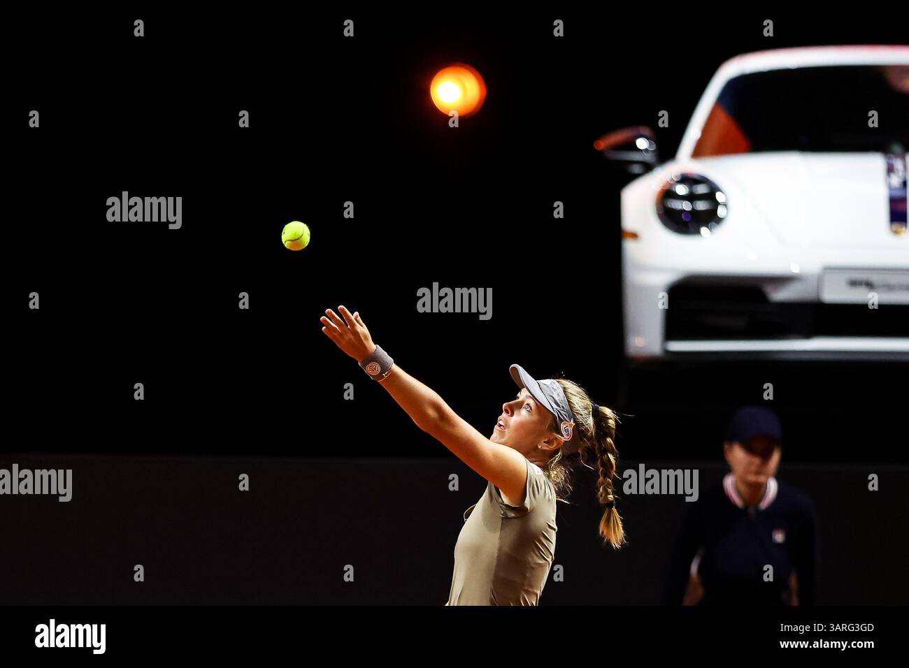 Stuttgart, Deutschland. 17th Apr, 2025. Im Bild Magdalena Frech POL ...