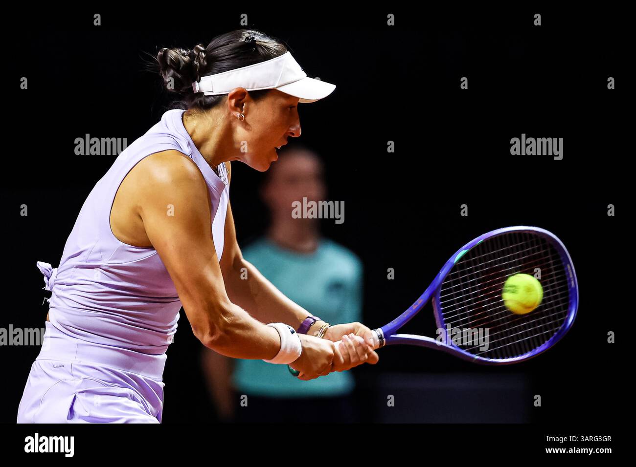 Stuttgart, Deutschland. 17th Apr, 2025. im Bild Jessica Pegula USA ...