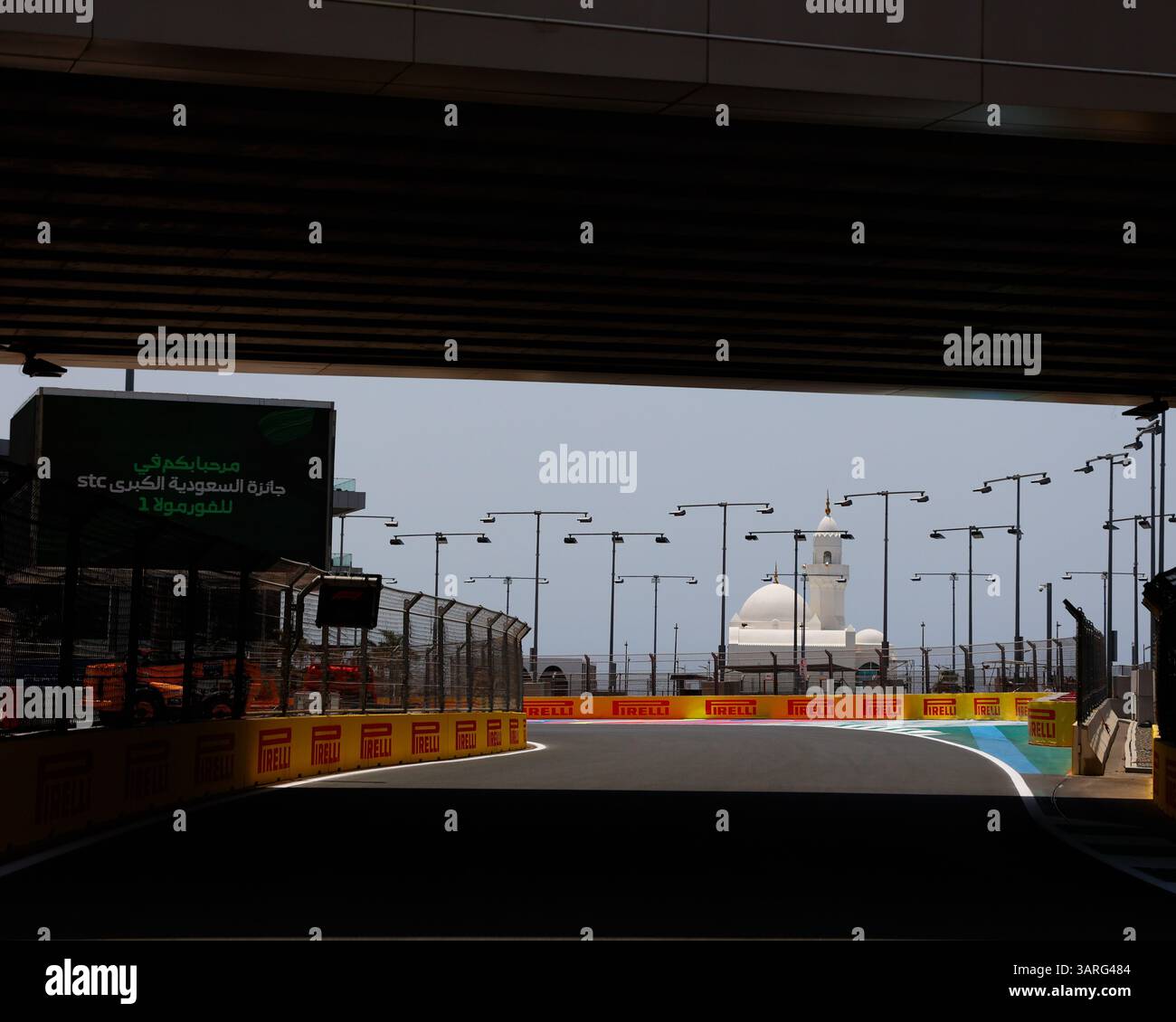 Jeddah, Arabie Saoudite. 17th Apr, 2025. Track illustration during the ...
