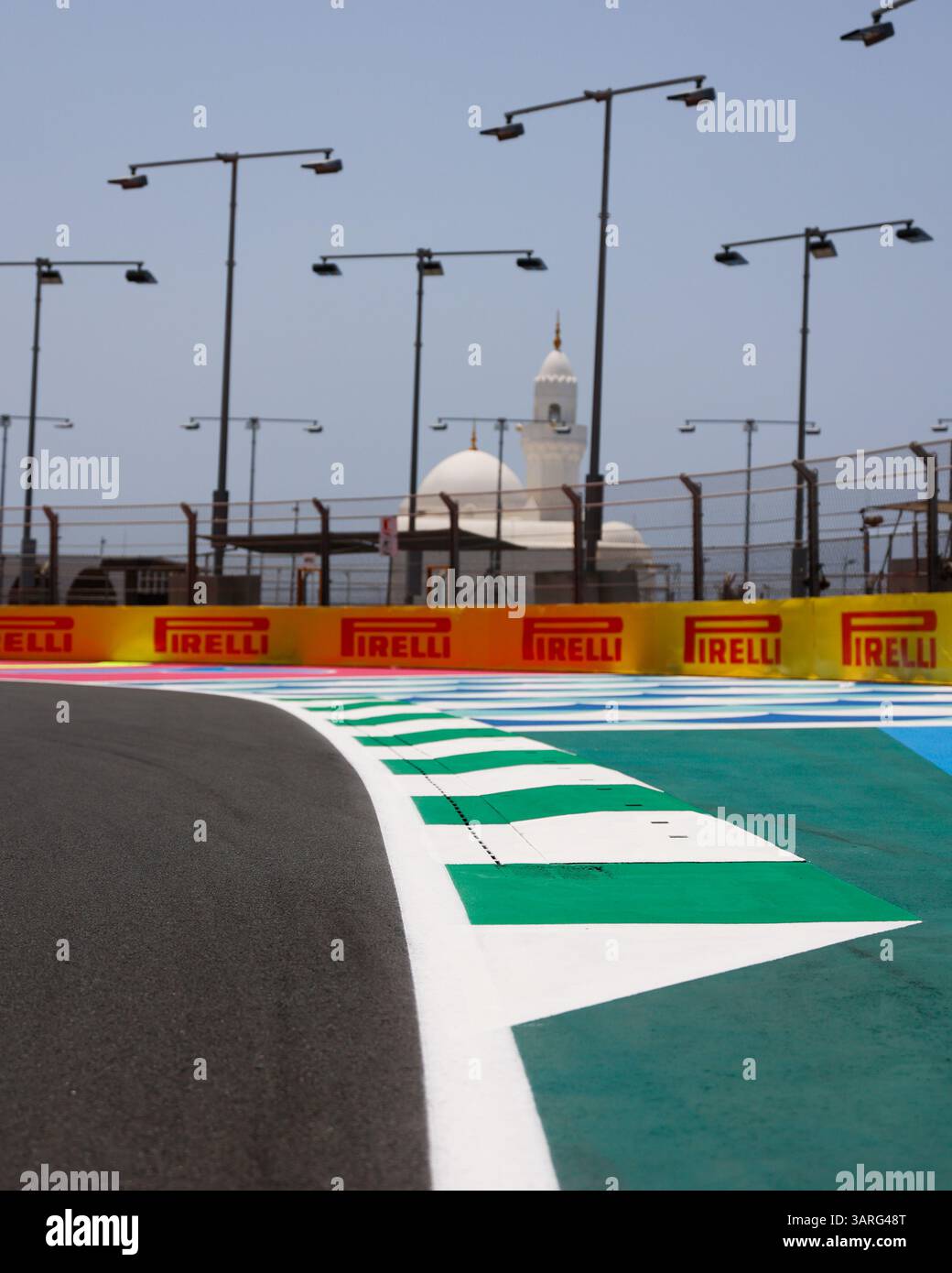 Jeddah, Arabie Saoudite. 17th Apr, 2025. Track illustration during the ...