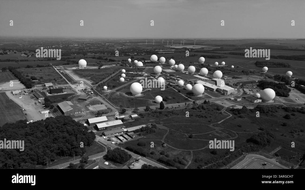 Menwith hill harrogate Black and White Stock Photos & Images - Alamy