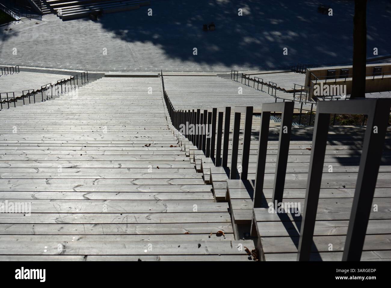 Stadium sports stairway hi-res stock photography and images - Alamy
