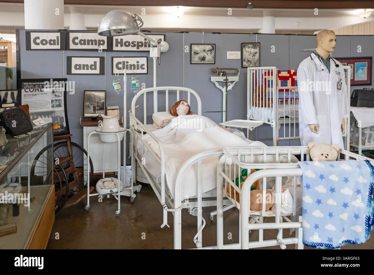 Benham, Kentucky - The Kentucky Coal Museum. The four-story museum is ...