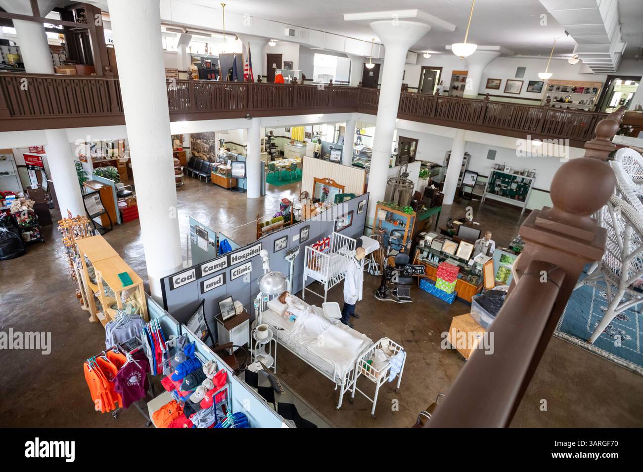 Benham, Kentucky - The Kentucky Coal Museum. The four-story museum is ...
