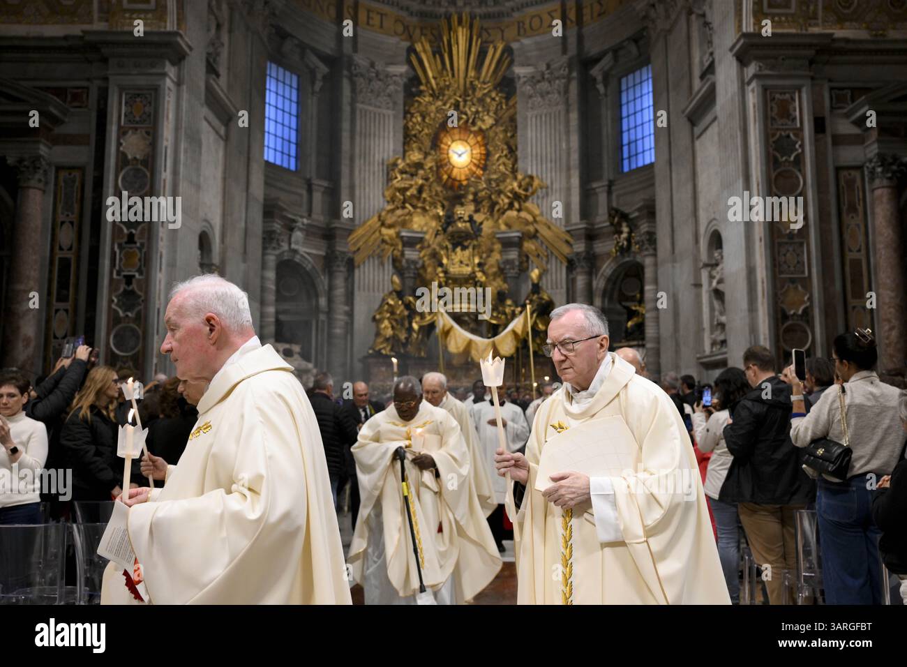 Vatican, Vatican. 17th Apr, 2025. **NO LIBRI** Italy, Rome, Vatican ...