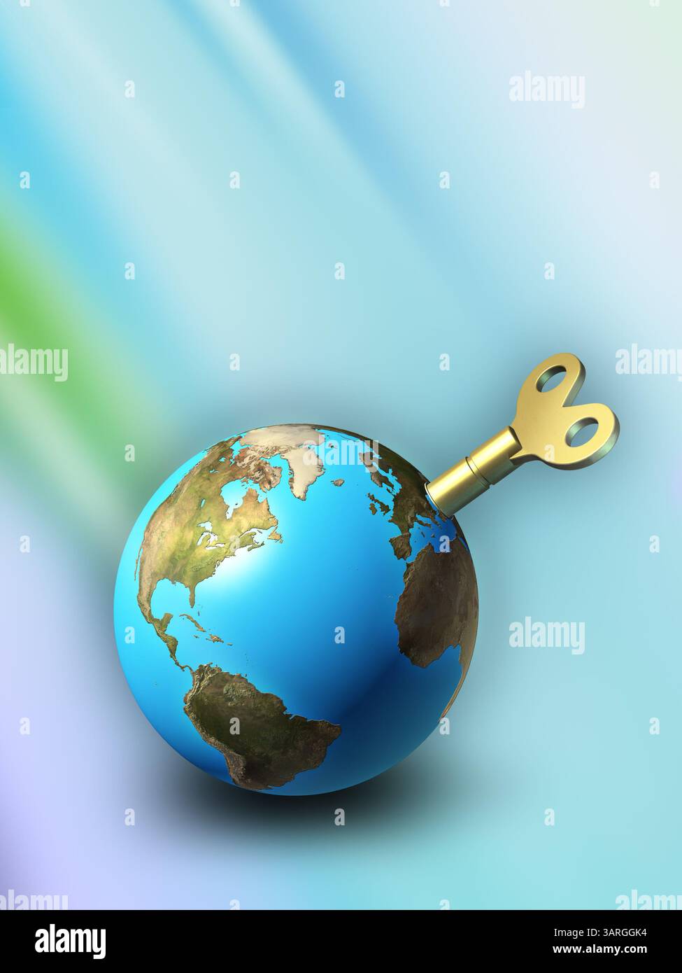 Renewable energy sources concept, our planet as a rechargeable ...