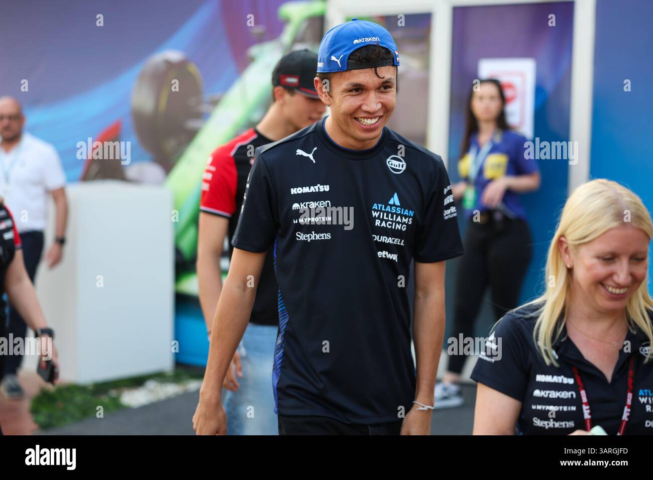 Jeddah, Arabie Saoudite. 17th Apr, 2025. ALBON Alexander (tha ...