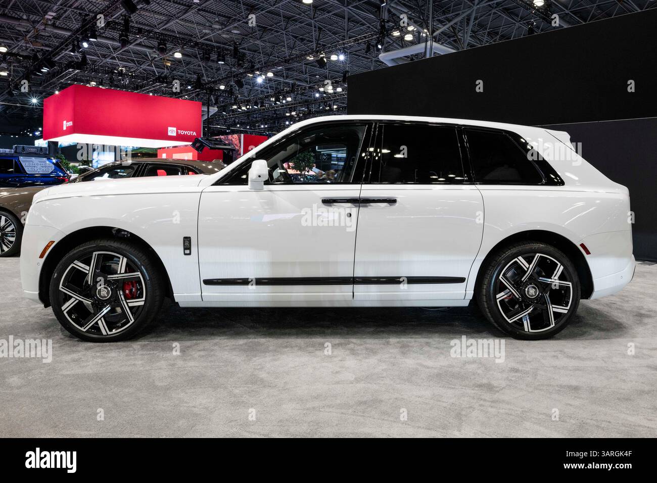 April 17, 2025, New York City, New York, United States: A Rolls-Royce ...