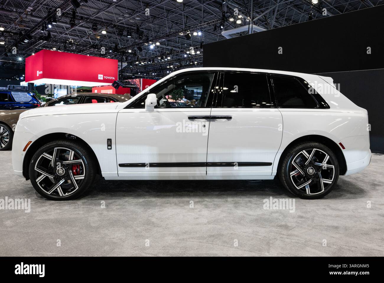 New York City, United States. 17th Apr, 2025. A Rolls-Royce Cullinan at ...