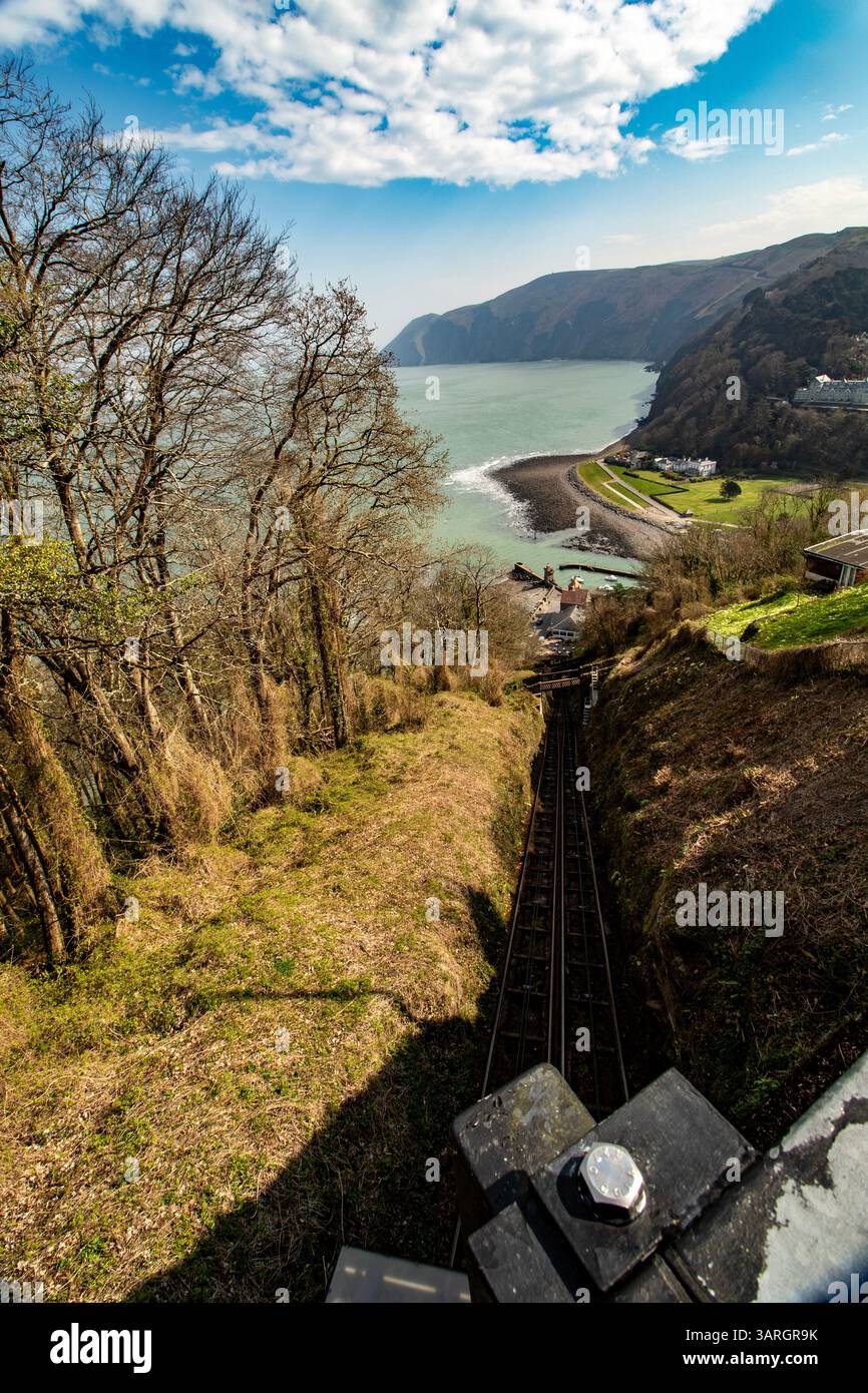 The historic and entertaining tourist attraction Lynton & Lynmouth ...