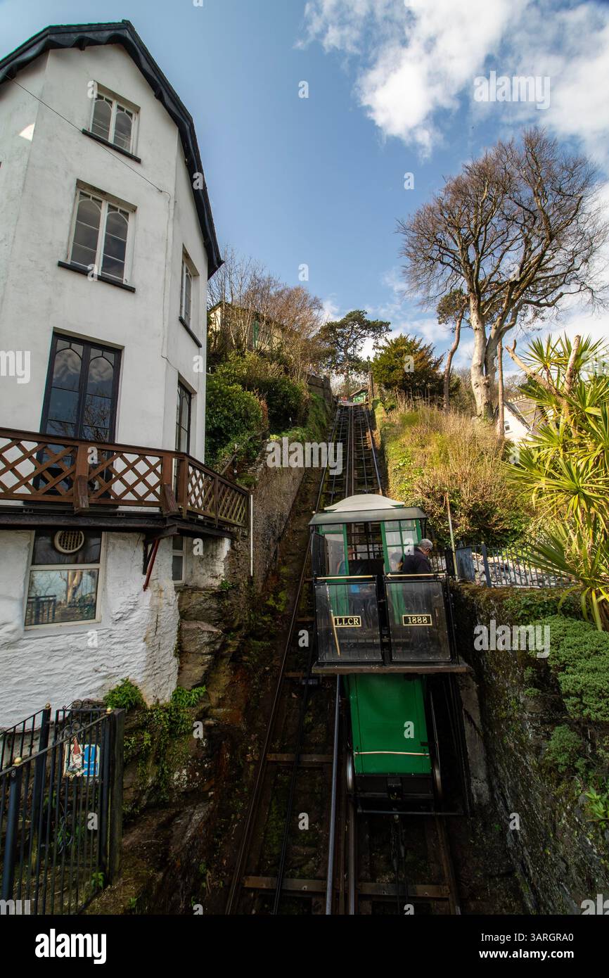 The historic and entertaining tourist attraction Lynton & Lynmouth ...