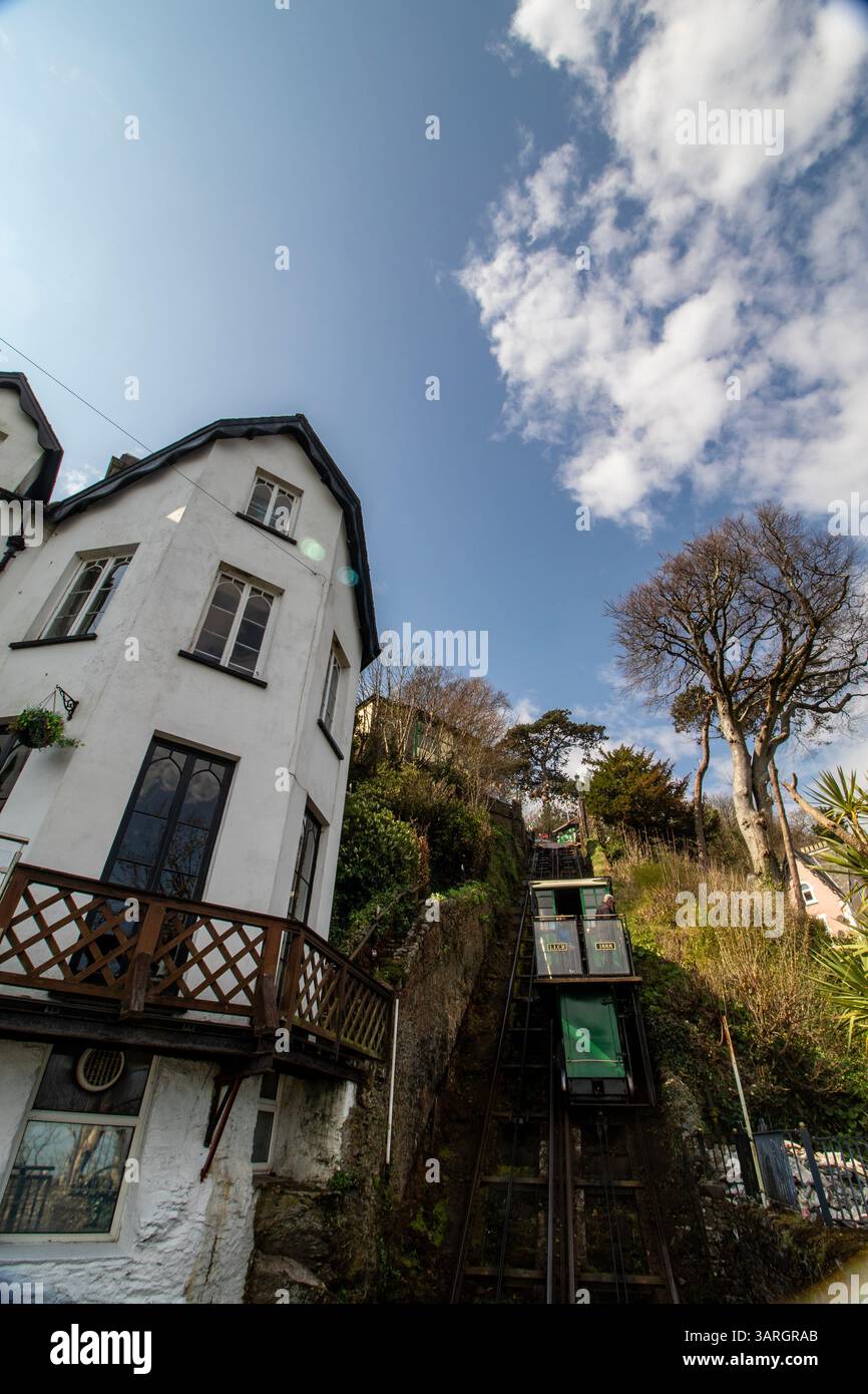 The historic and entertaining tourist attraction Lynton & Lynmouth ...
