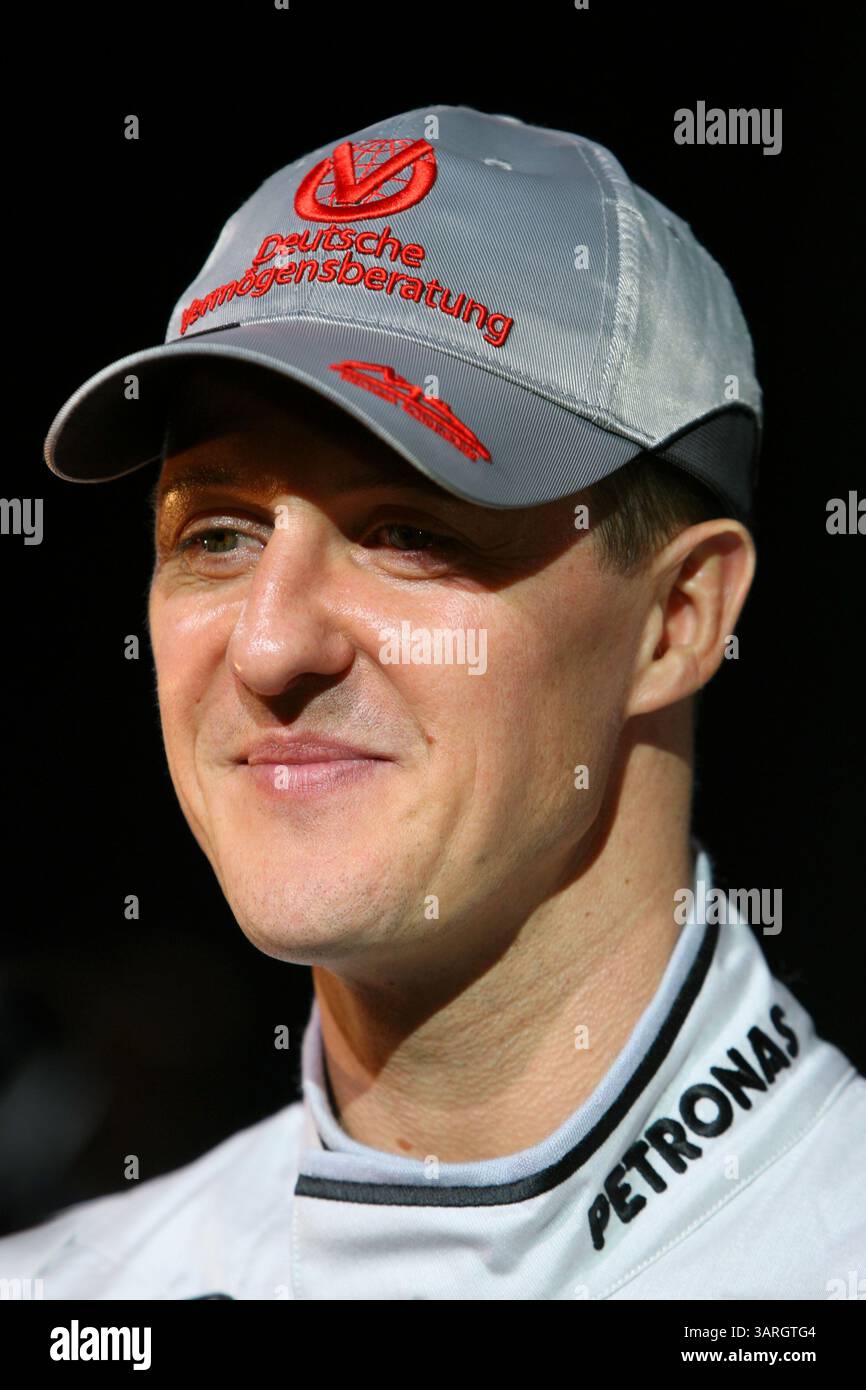 Jan. 25, 2010 - Stuttgart, Germany - MICHAEL SCHUMACHER (GER) Mercedes ...