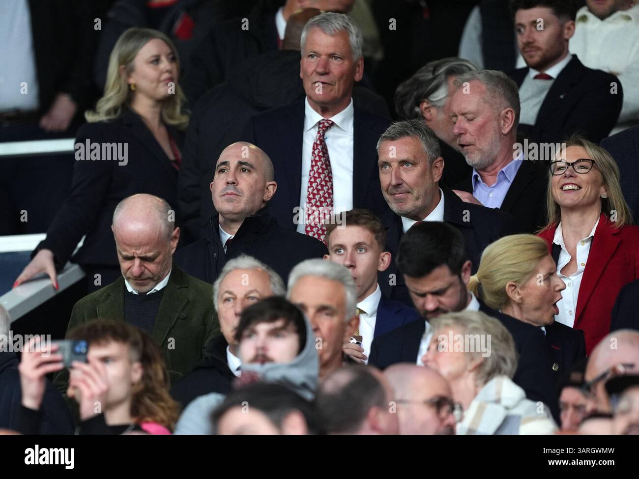Manchester United CEO Omar Berrada and Technical Director Jason Wilcox ...