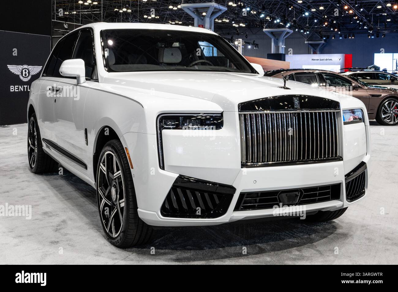 New York City, United States. 17th Apr, 2025. A Rolls-Royce Cullinan at ...