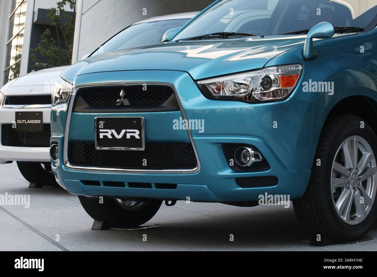 Feb 20, 2010 - Tokyo, Japan - New compact SUV "RVR" is displayed during ...