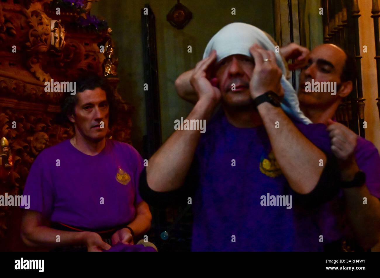 Madrid, Madrid, SPAIN. 16th Apr, 2025. Despite the procession's ...