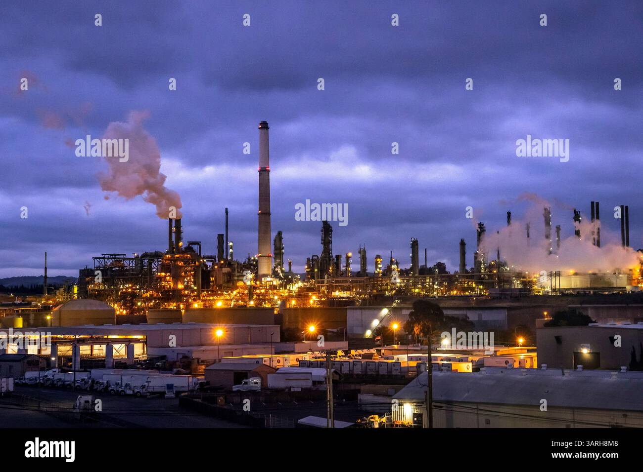 The Valero Refinery in Benicia, Calif., Wednesday, April 16, 2025 ...