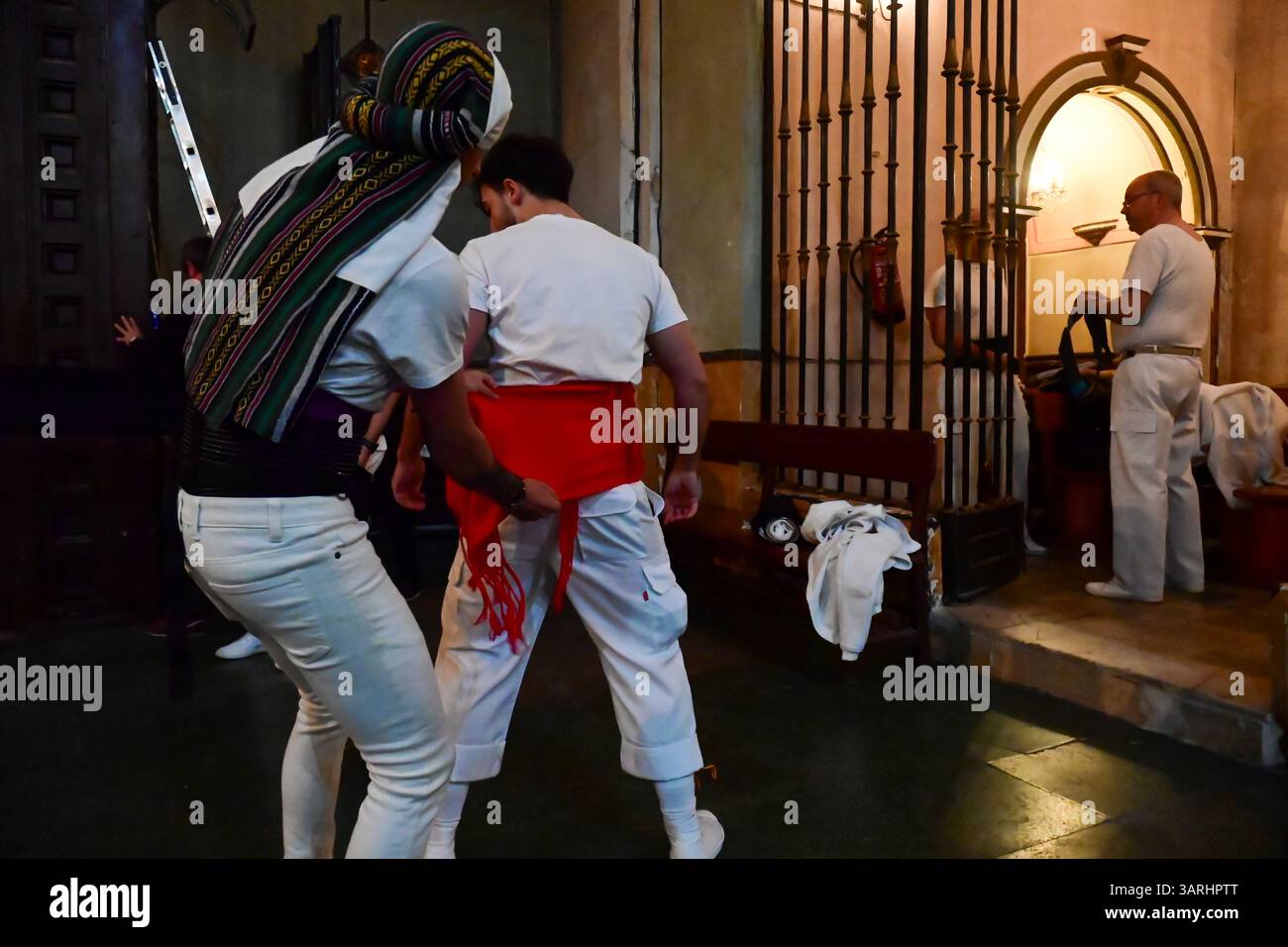 Madrid, Madrid, SPAIN. 16th Apr, 2025. Despite the procession's ...