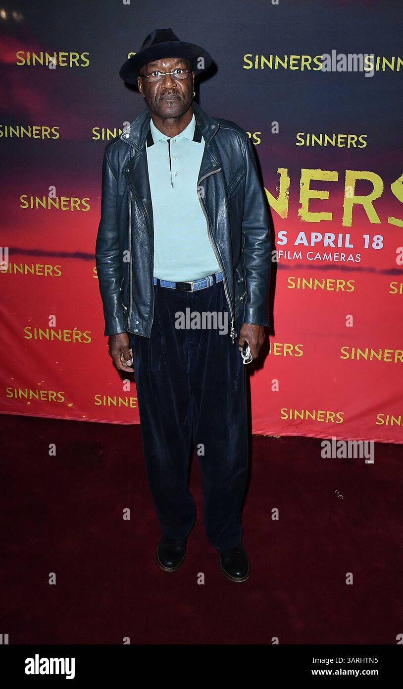 Oakland, USA. 16th Apr, 2025. Delroy Lindo attends a special screening ...