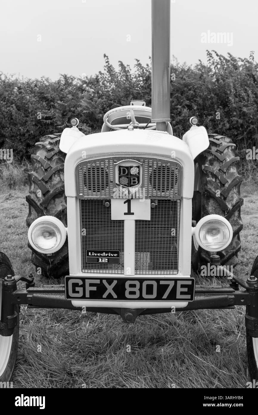 David brown tractor Black and White Stock Photos & Images - Alamy