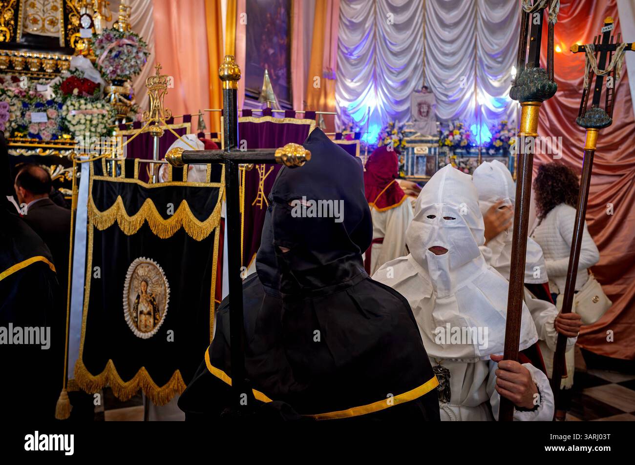Holy Week in Palermo PALERMO, ITALY - APRIL 17: Procession of the ...