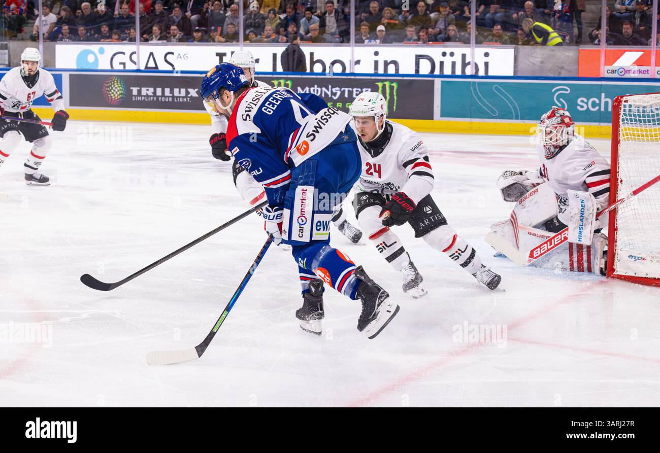 Zurich, Switzerland, 17th Apr 2025: #4 Patrich Geering (ZSC Lions ...