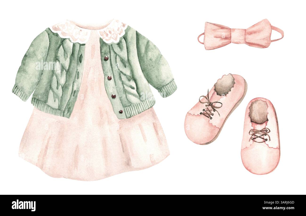 Children in warm clothes Cut Out Stock Images & Pictures - Alamy