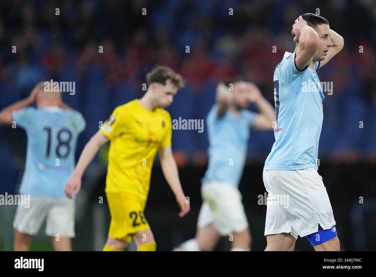 Lazio’s Adam Marusic during the UEFA Europa League between Lazio and ...