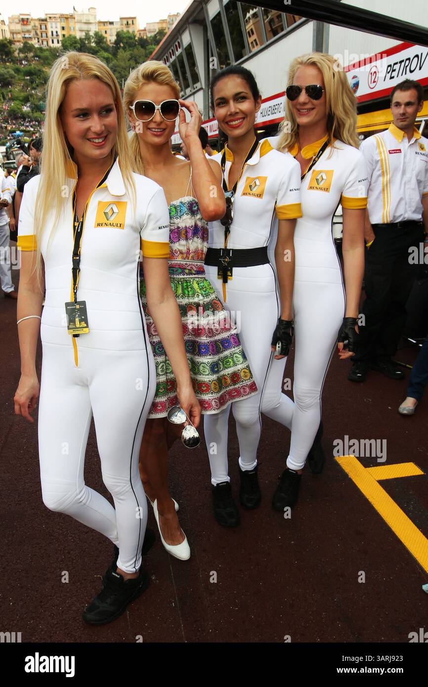 Pit girls grand prix monaco hi-res stock photography and images - Alamy